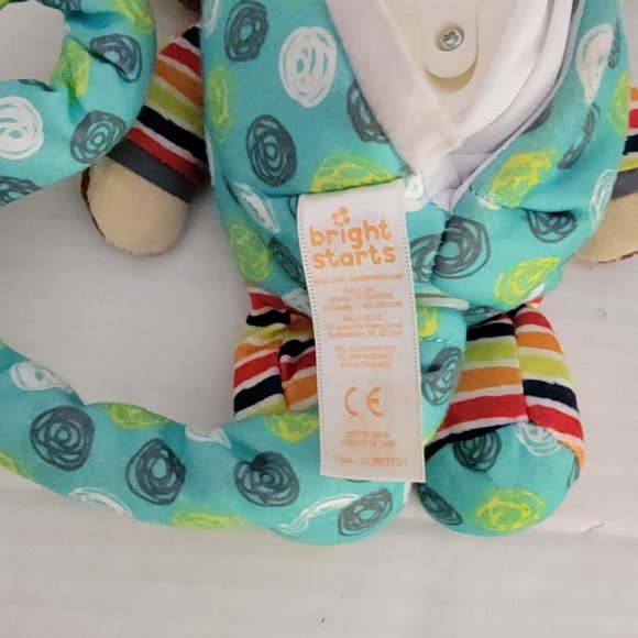 Bright Starts | Toys | Bright Starts Interactive Plush Baby Monkey ...